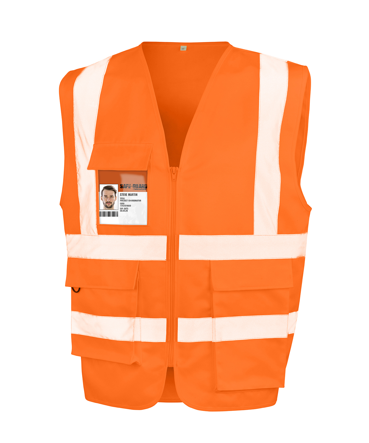 R477X | Heavy duty polycotton security vest | Result Safeguard