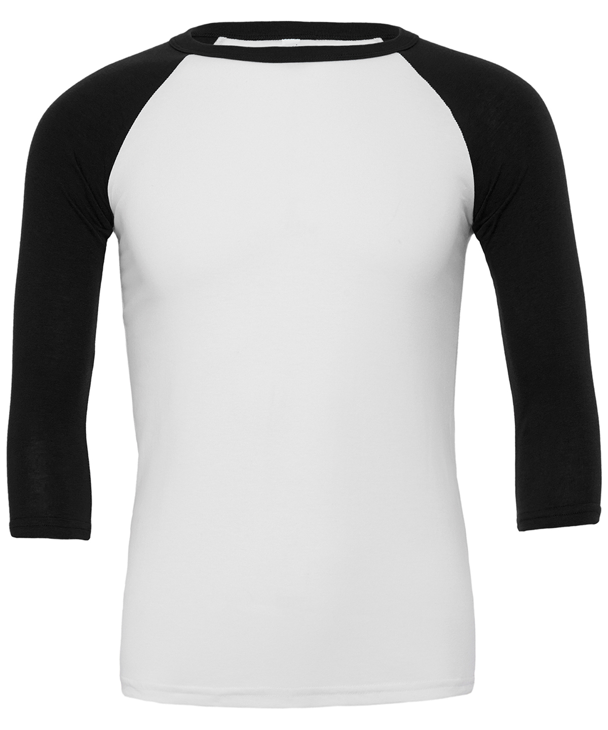 BE100 | Unisex triblend ¾ sleeve baseball t-shirt