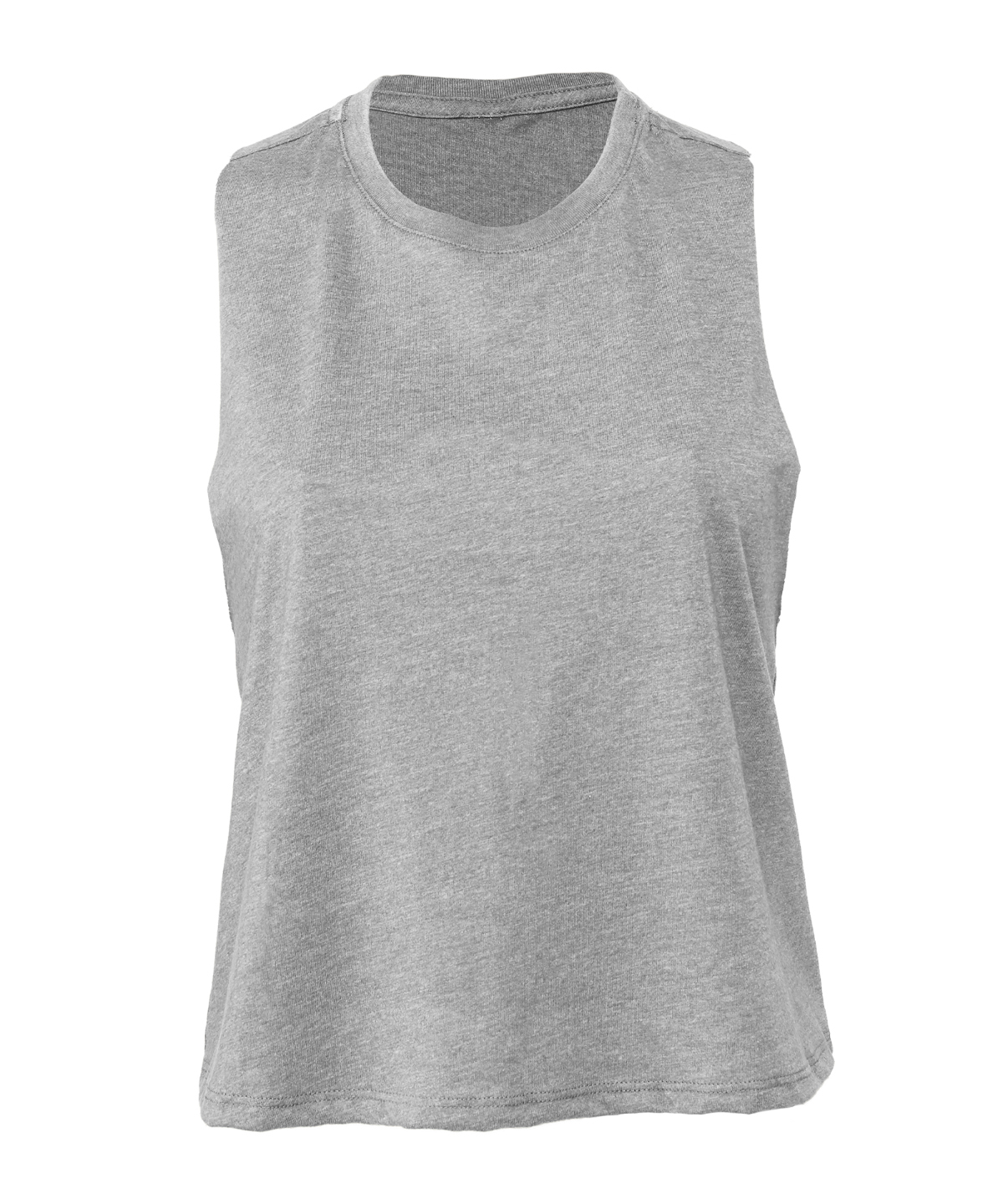 BE127 | Women's racerback cropped tank
