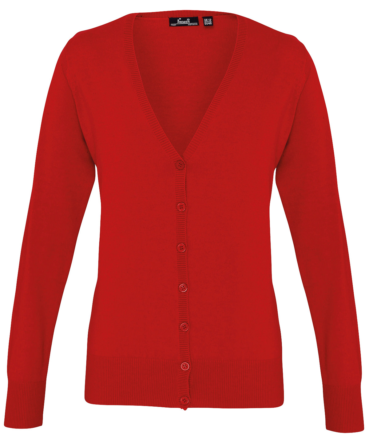 PR697 | Women's button-through knitted cardigan | Premier