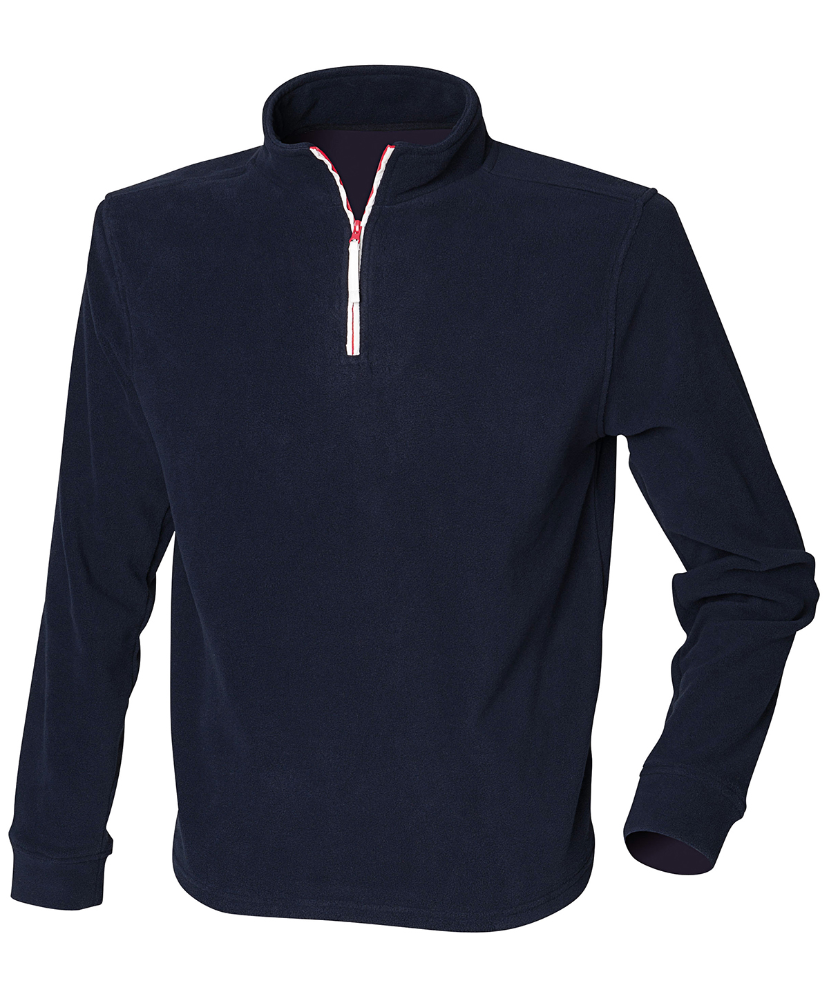 LV570 | ¼ zip long sleeve fleece piped