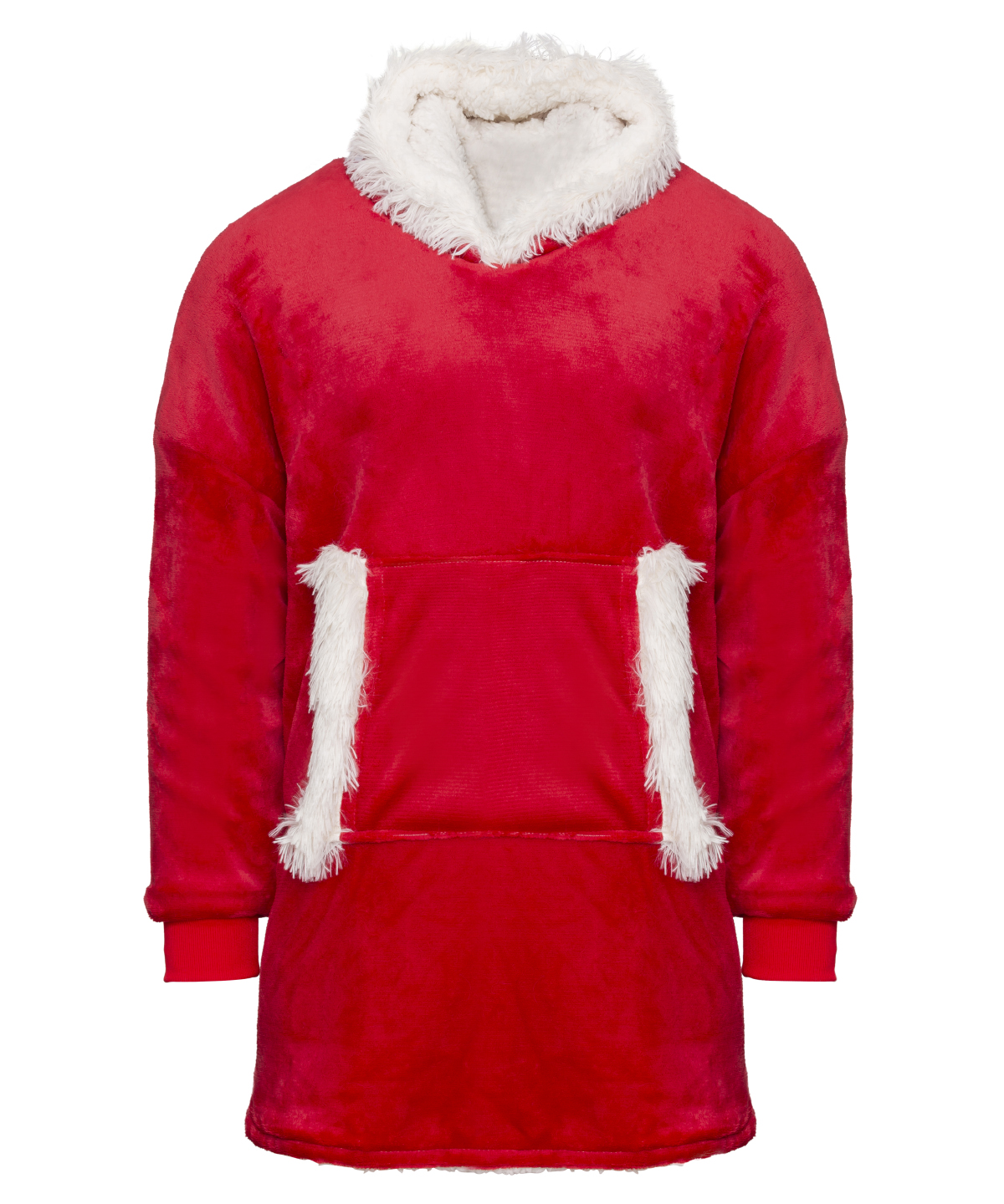 The Ribbon oversized cosy reversible sherpa hoodie