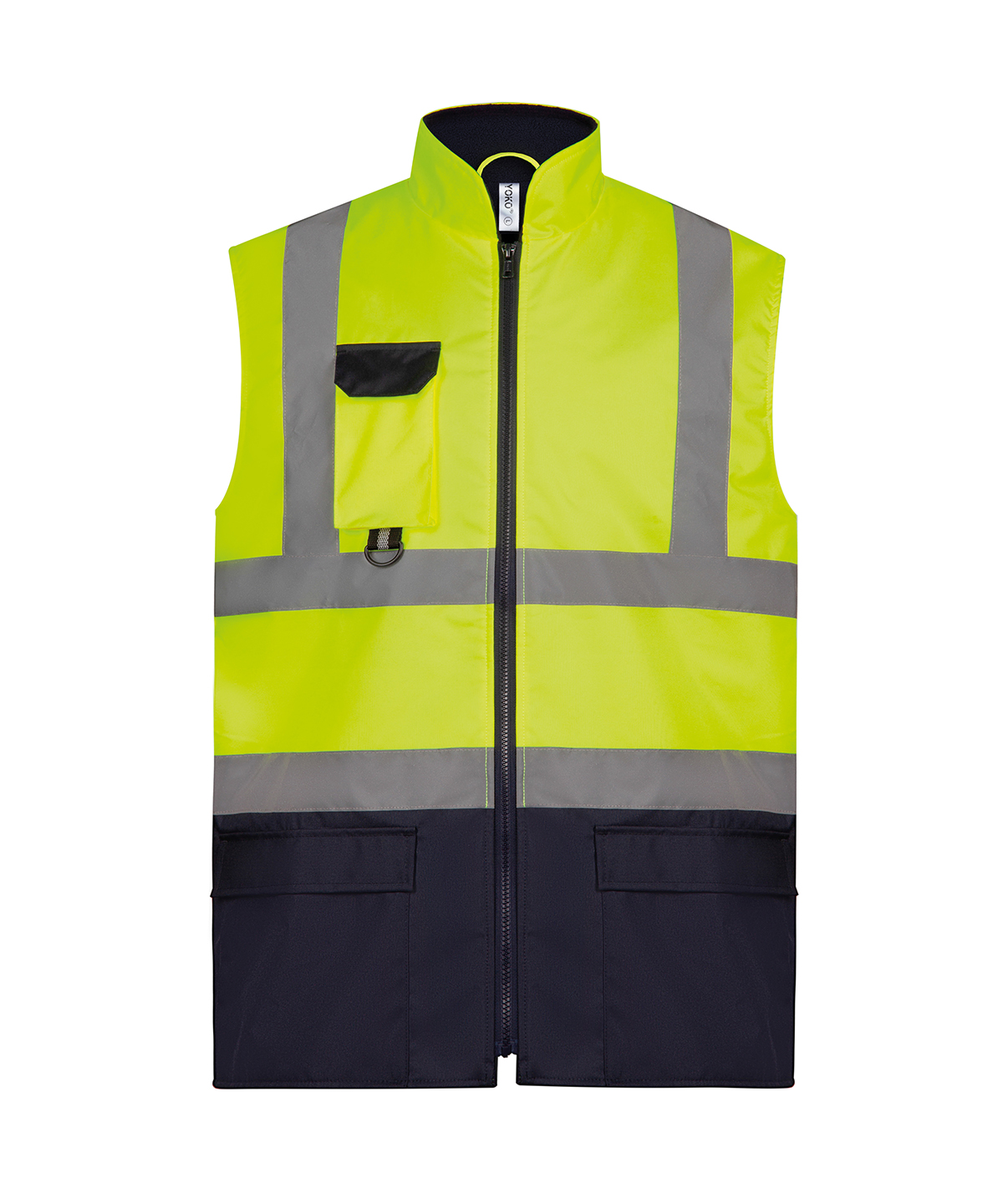 YK105 | Hi-vis padded bodywarmer (HV005)