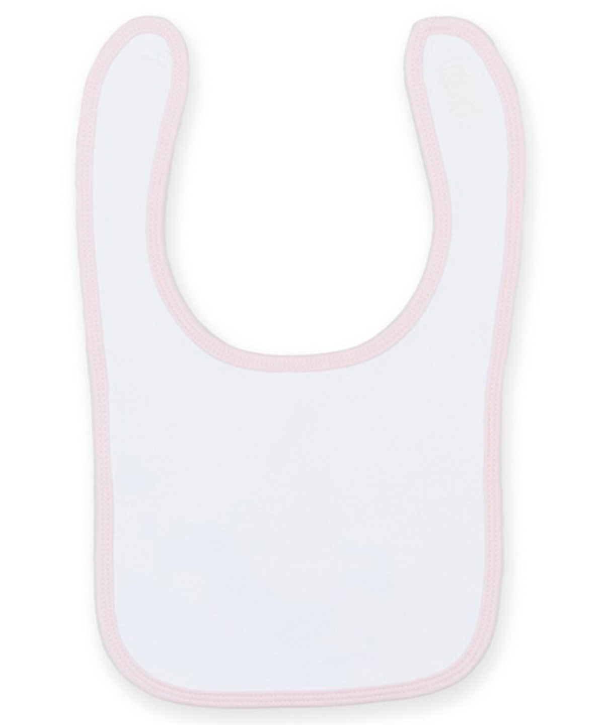 Plain and contrast bib