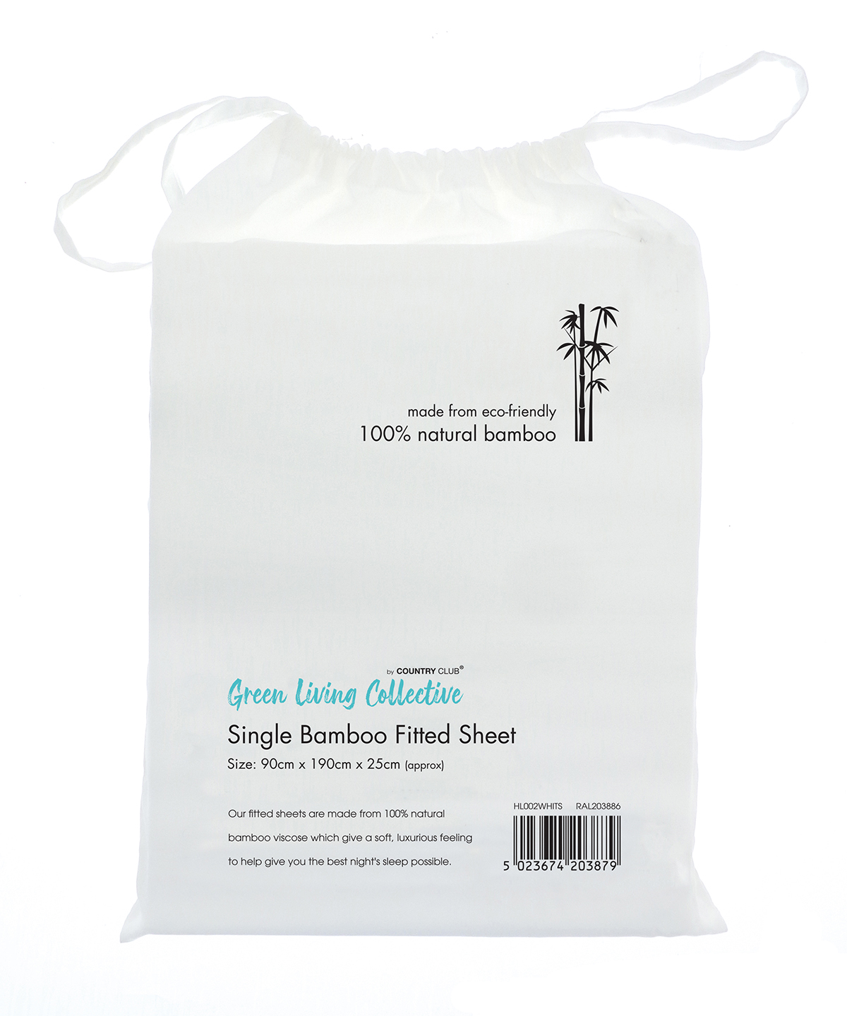 Ralawise Bamboo Fitted Sheet – Eco-Friendly & Soft