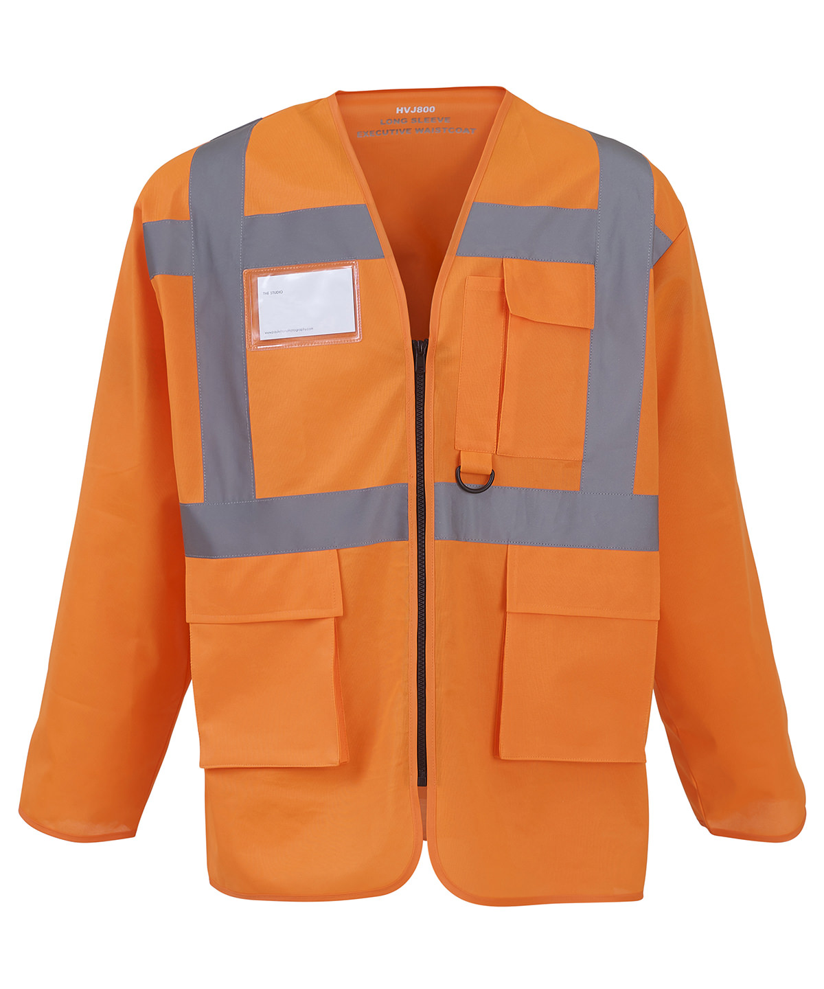YK014 | Hi-vis executive long sleeve waistcoat (HVJ800)