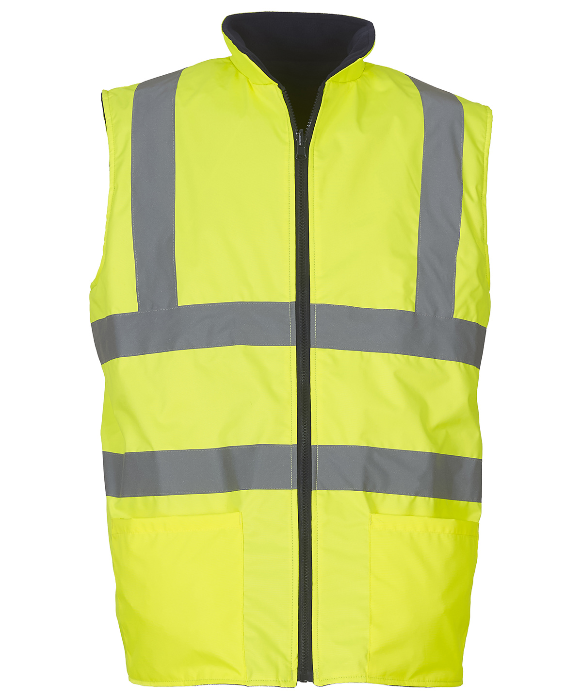 YK041 | Hi-vis reversible fleece bodywarmer (HV008F)